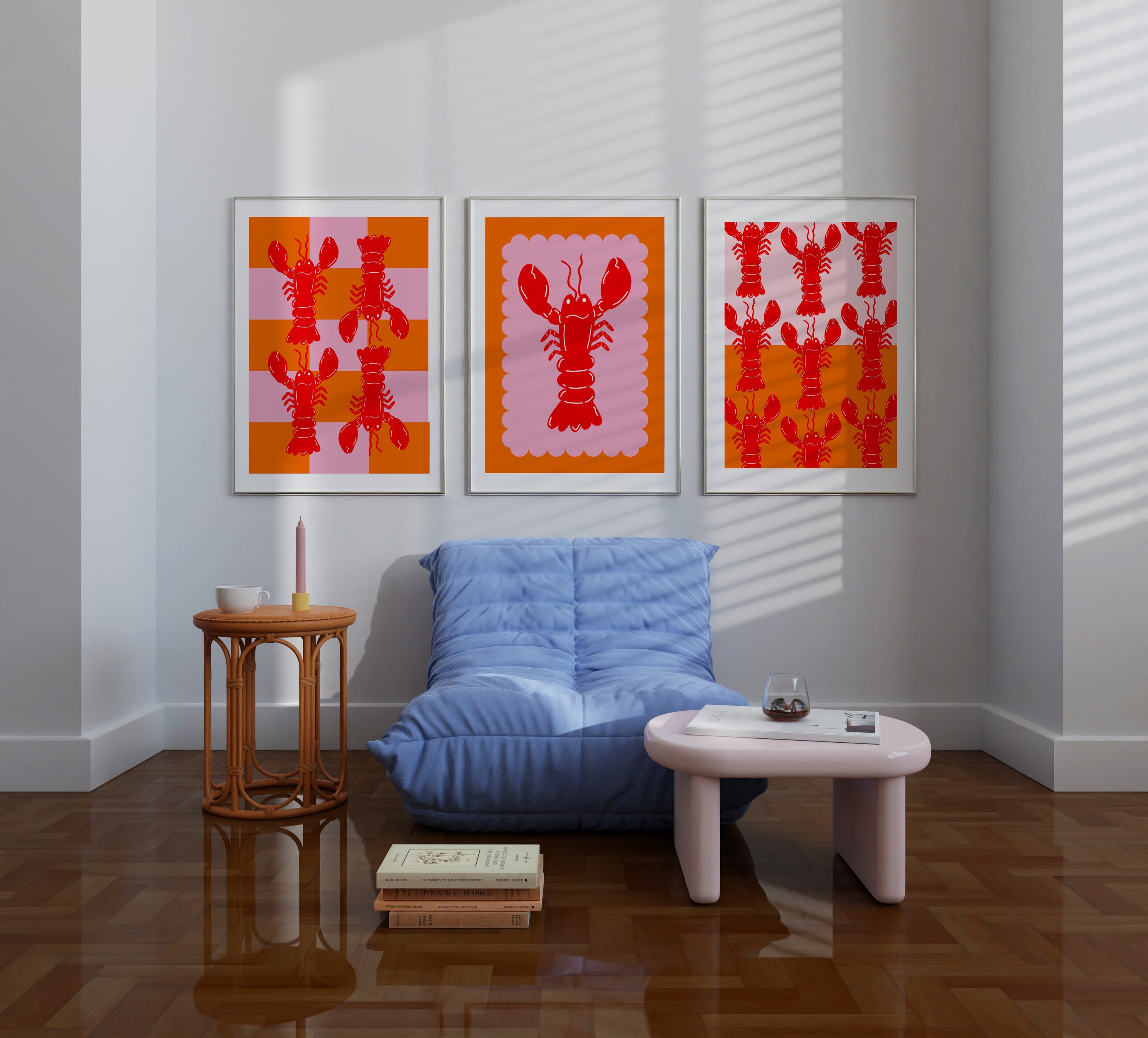 Lobster Tile (More Colours) – Maddison Ball Creative
